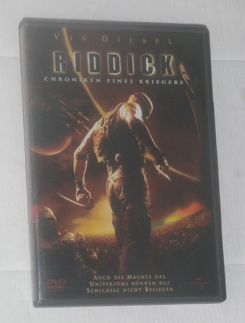 RIDDICK - CHRONIKEN eines Kriegers*DVD*Vin DIESEL*Thandie NEWTON*Colm ...