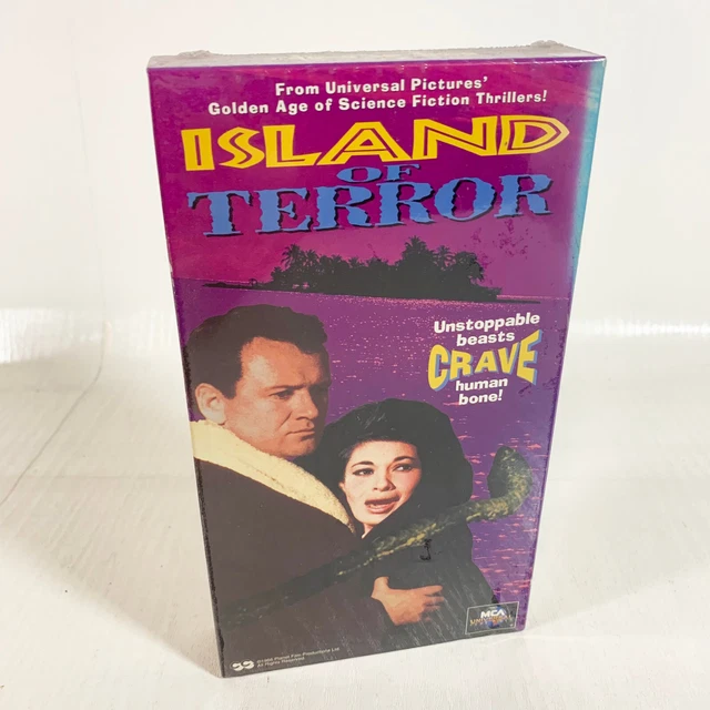 [NEW SEALED] ISLAND of Terror (Horror VHS) w/ Watermarks! £30.96 ...