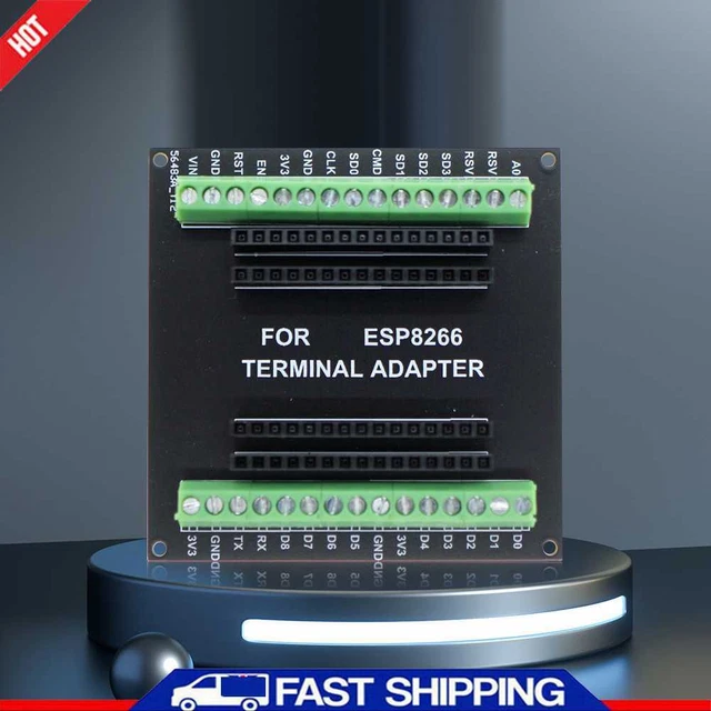 Esp8266 Breakout Board Gpio 1 Into 2 Nodemcu Expansion Board Expansion