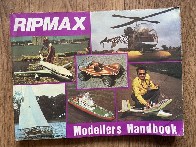 VINTAGE RETRO RC Ripmax Modellers Handbook 1979 The RC Bible Radio ...