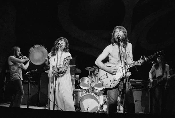 SCOTTISH GROUP STRING Driven Thing Performing On Stage 1973 1 Old Music ...