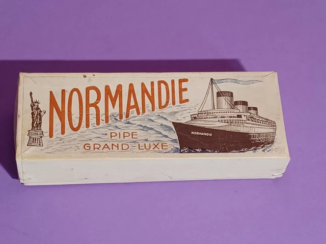 BOÎTE NORMANDIE PAQUEBOT pipe GARDHILL DE LUXE BRUYERE 1ER CHOIX fumeur ...