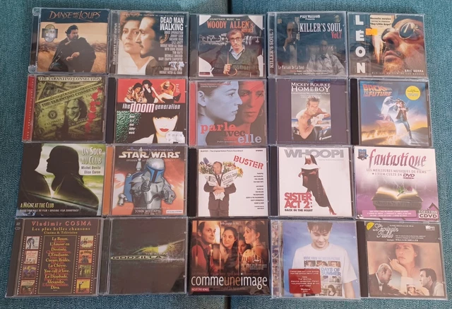 LOT DE 20 CD Bande Originale De Film EUR 20,00 - PicClick FR