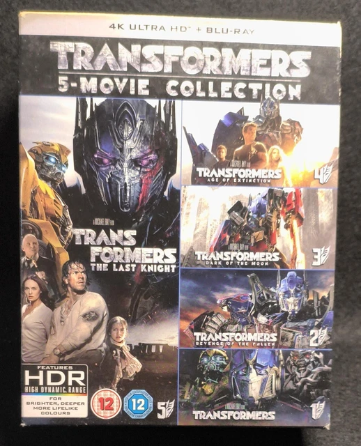 TRANSFORMERS 5-MOVIE COLLECTION (4K Ultra HD Blu-Ray) Englische Ausgabe ...