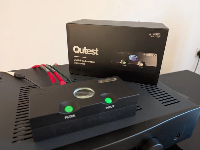 CHORD QUTEST AUDIOPHILE Hi-Res DAC, supports PCM and DSD £720.68 ...