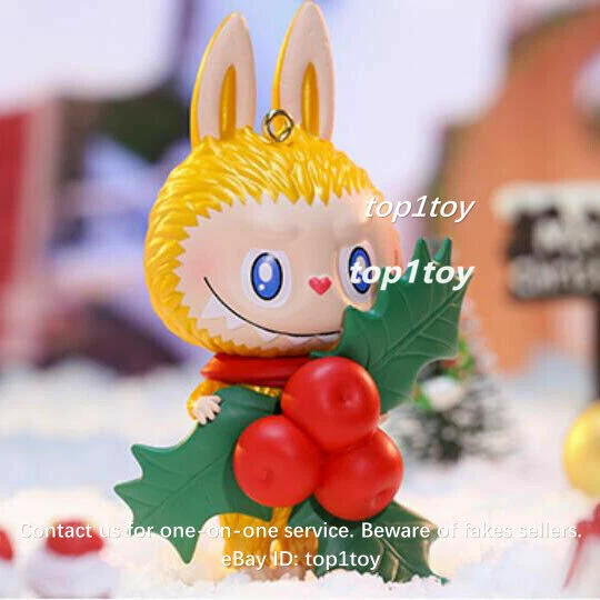POP MART X HOW2WORK Labubu Christmas Christmas Cherry Mini Figure ...