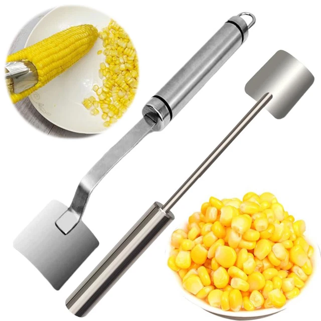 CORN COB STRIPPER Tool Stainless Steel Corn Cob Peeler Corn Kernel ...