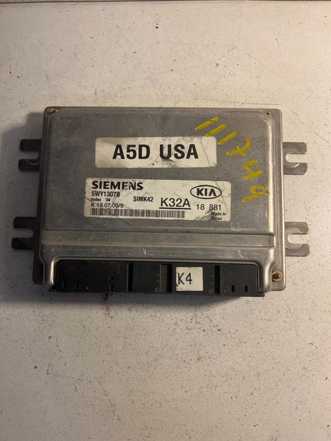 2001 KIA RIO Engine Control Unit ECU 5WY1307B Module $45.99 - PicClick