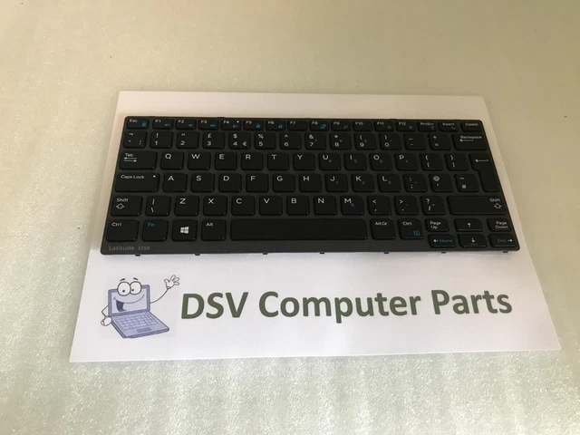 DELL LATITUDE 3350 Keyboard UK QWERTY Layout 010M30 015TVF (252k/4) £9. ...
