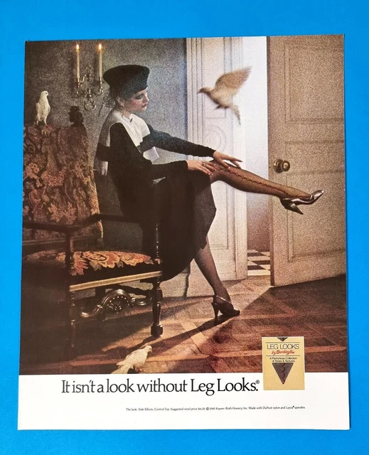 HIGH HEELS 1 Page Fashion Tights Long Legs Shoes Magazine Print AD ...