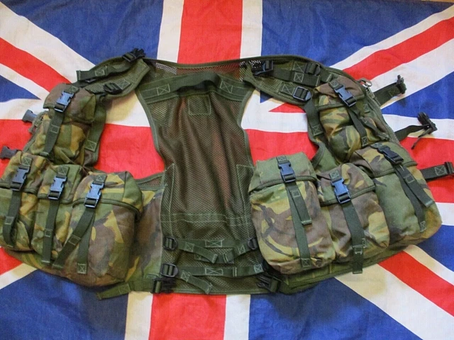 UK DPM CAMO PLCE OPS CTR CHEST WEBBING GP WAISTCOAT LBV VEST LBE sas ...