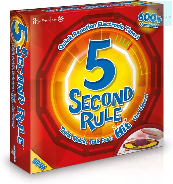 5 SECOND RULE GF001 Card Game, Multi £23.11 - PicClick UK