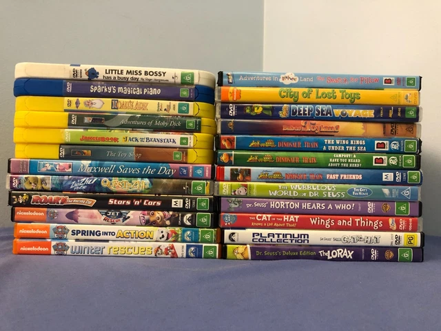 CHILDREN KIDS BUNDLE Assorted 24 x Movies DVD Bulk R4 See List + Photos ...