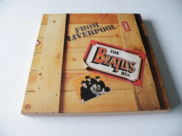 THE BEATLES 'FROM Liverpool - The Beatles Box' 8Lp Uk Emi Wrc ...