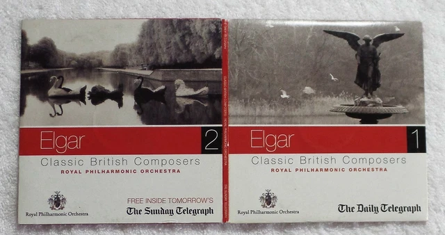 CLASSIC BRITISH COMPOSERS - Elgar Two Disc (The Daily/Sunday Telegraph ...