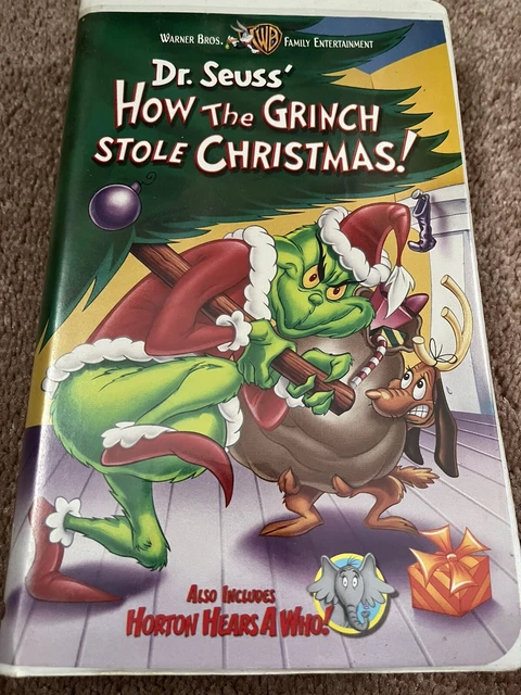 DR SEUSS HOW the grinch stole christmas vhs EUR 5,57 - PicClick DE