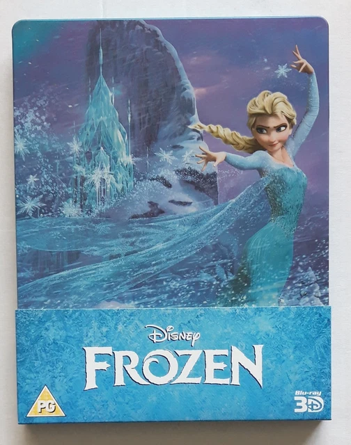 FROZEN (2D / 3D) Blu Ray Steelbook Disney 2014 All Regions £14.99 ...