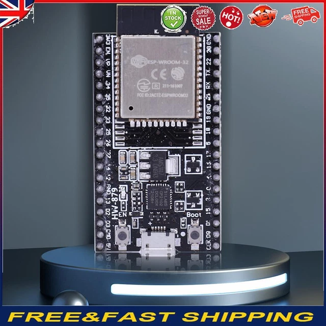 ESP32 DEVELOPMENT BOARD 500mA ESP32-DevKitC Core Board WiFi Bluetooth-compatible £5.29 - PicClick UK