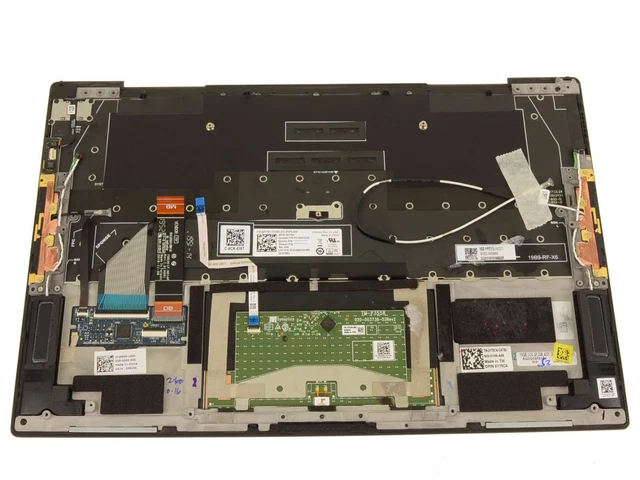 DELL OEM XPS 9300 Touchpad Palmrest Keyboard Assembly Y75C4 P8V06 $41. ...