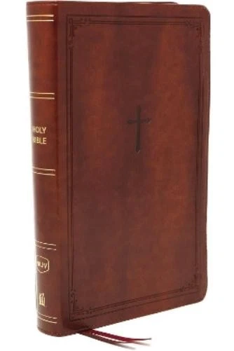 THOMAS NELSON NKJV, End-of-Verse Reference Bible, Compact, Leath (de ...