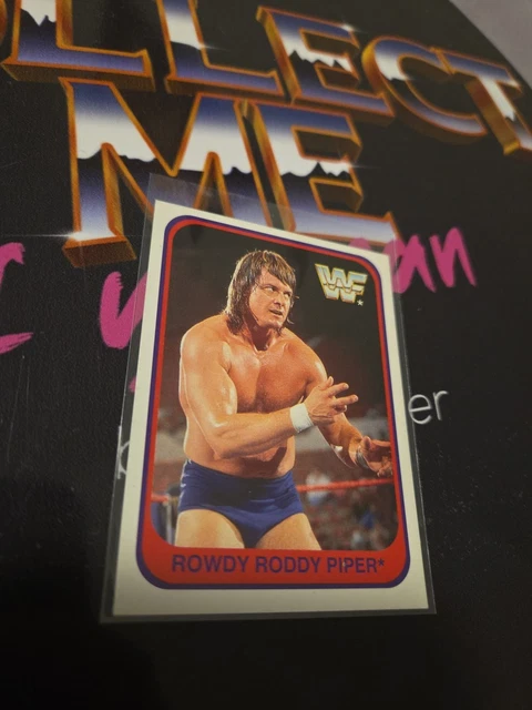 MERLIN WWE HOT Rod Rowdy Roddy Piper Deutsche WWF Wrestling Trading ...