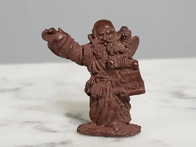 1980 GRENADIER WIZARD w/ Homunculus Dungeons Dragons Miniature Metal ...