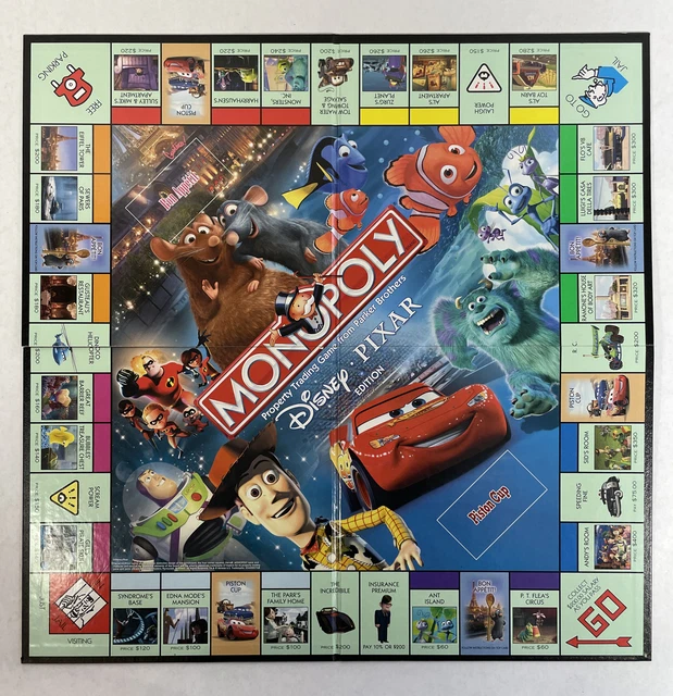 MONOPOLY - DISNEY Pixar Edition 2007 Collectors - Plateau de jeu de ...