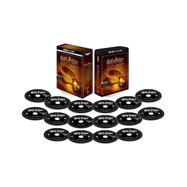 HARRY POTTER FILM Collection Blu-ray & 4K ULTRA HD JAPAN (16 Disc Set ...