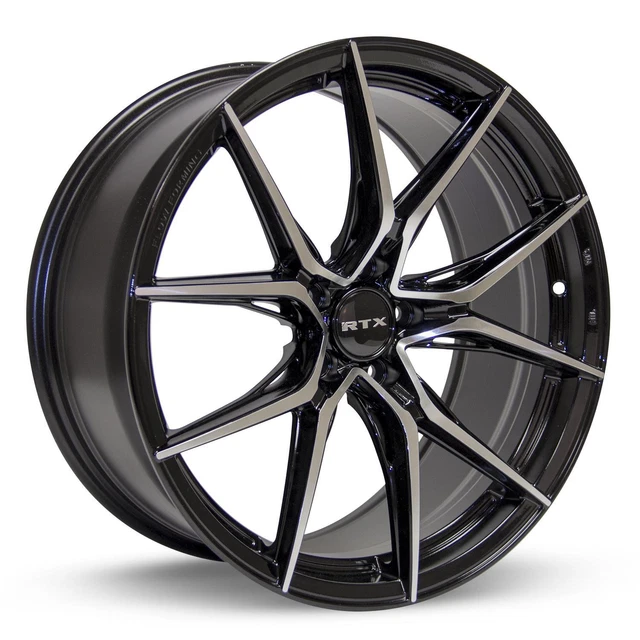 19 INCH BLACK Alloy Wheel Rim for Hyundai Santa Fe Sport, RTX 82819 ...