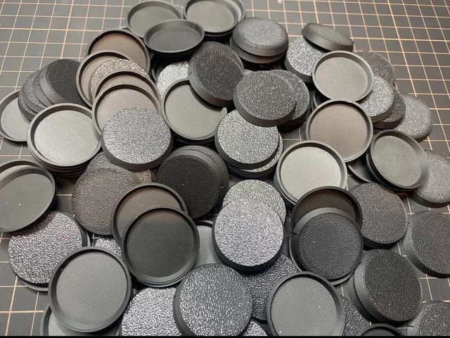 Frostgrave Other Warhammer Miniature Wargames Round Bases Converters 32 ...