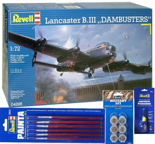 REVELL AVRO LANCASTER Mk.I/III plane Model aircraft WW2 dumbuster ...