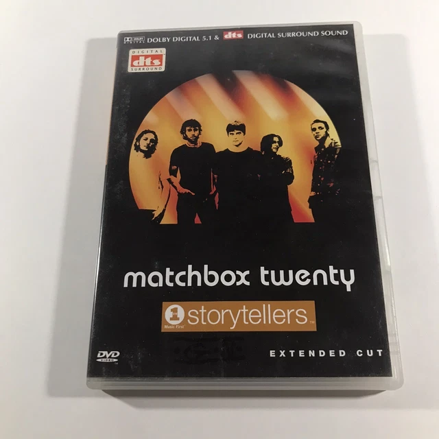 MATCHBOX TWENTY VH1 Storytellers Extended Cut DVD Region 4 PAL Music ...