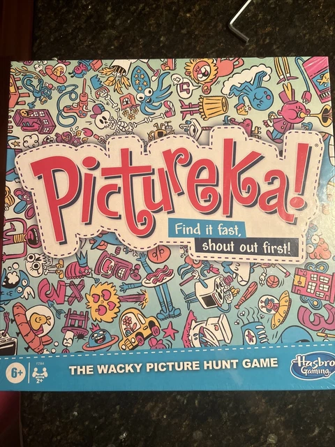 PICTUREKA! THE WACKY Picture Hunt Board Game Find it Fast - New £12.32 ...