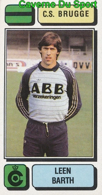 098 LEEN BARTH Belgique Cs.brugge Sticker Football 1983 Panini EUR 3,99 ...