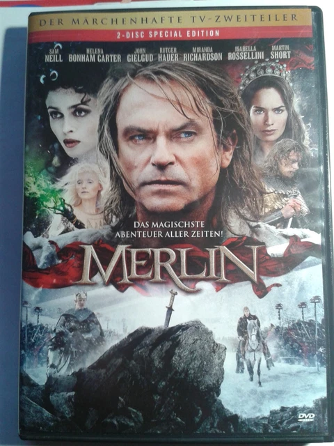 MERLIN DOPPEL DVD Box mit Sam Neill, Helena Bonham Carter, Rutger Hauer ...