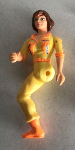 VINTAGE TMNT APRIL O'Neil 1988 Figure Teenage Mutant Ninja Turtles ...