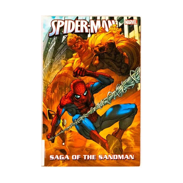 ROMAN GRAPHIQUE MARVEL Comics Spider-Man - Saga of the Sandman VG+ EUR ...