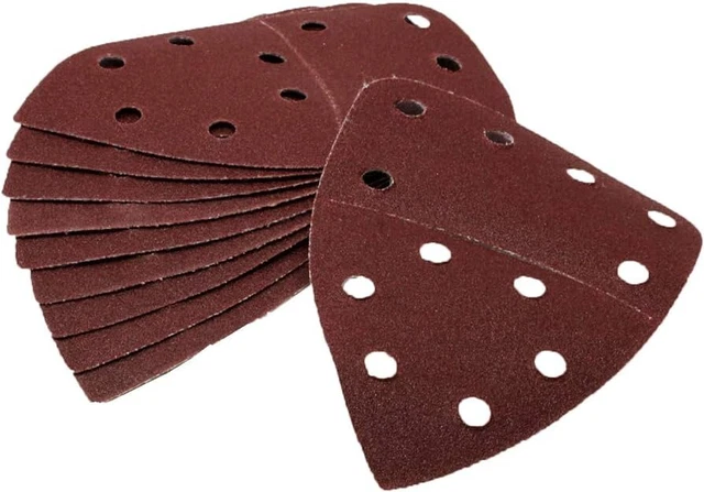 PARKSIDE MULTI SANDER sanding sheet set 18 pack for wood hook & loop ...