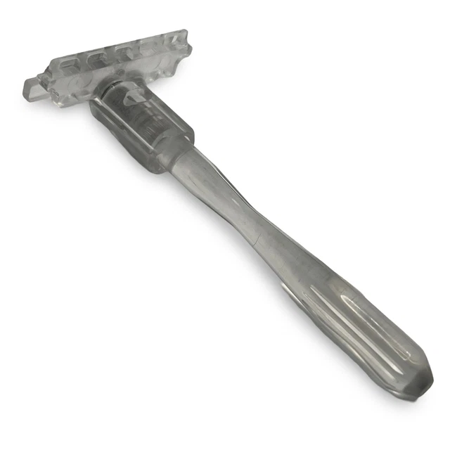 LEAF SHAVE TWIG Sculptor BETA Early Concept Clear Plastic Razor (Pre ...