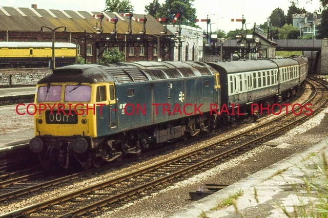 UK RAILWAY PHOTOGRAPH Of Class 47 47196. Rm47-327 £1.70 - PicClick UK