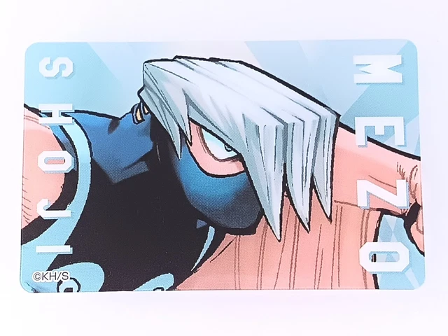 MEZO SHOJI MY Hero Academia Exhibition DRAWING SMASH Clear Card Japan F ...