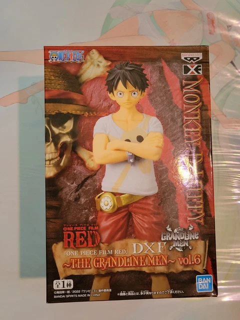 ONE PIECE FILM Red Monkey D. Luffy DXF Figure Grandline men vol.6 Brand New £24.07 - PicClick UK