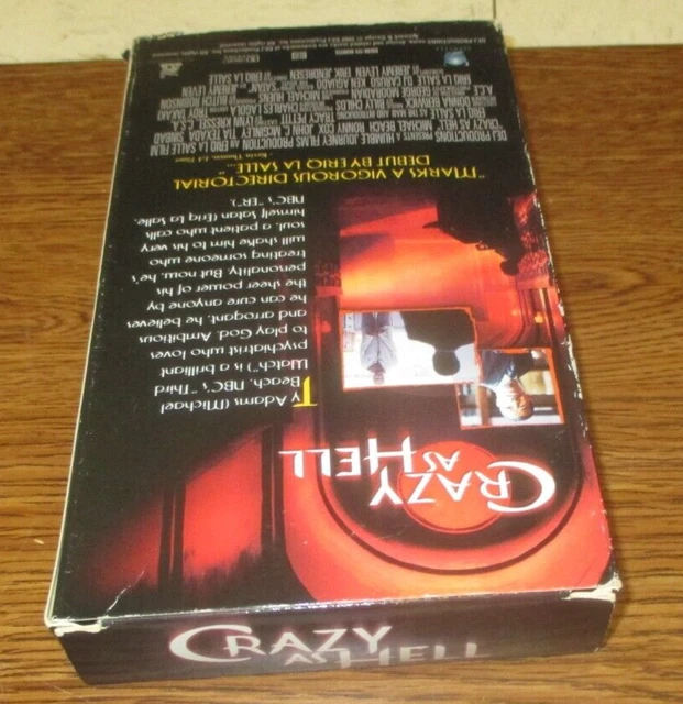 CRAZY AS HELL Screener (VHS, 2000) Horror, Slasher - Eriq La Salle $30. ...