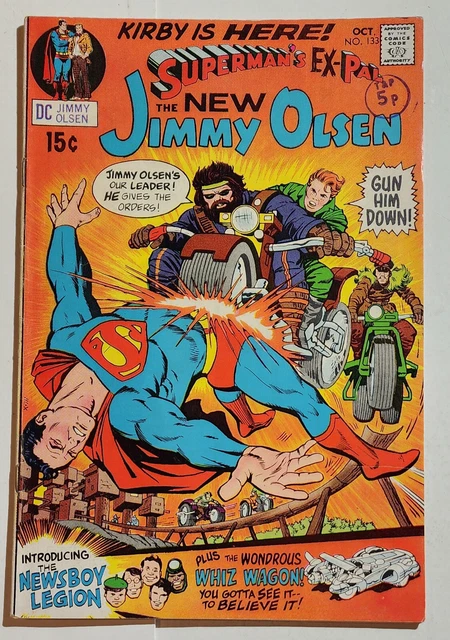SUPERMAN'S PAL JIMMY OLSEN 133 1a edizione di Jack Kirby's 4th World ...