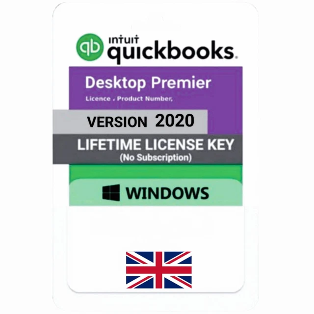 QUICKBOOKS PREMIER 2020 | UK | Lifetime License £150.00 - PicClick UK