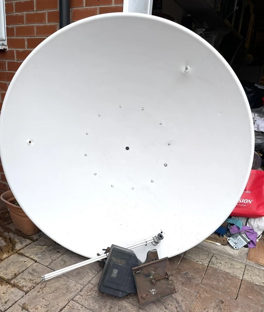 1.5 M PRECISION Prime Focus motorised dish Satellite Dish Jaeger Mount ...