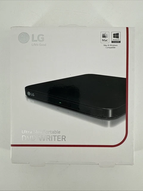 LG ULTRA SLIM Portable External DVD Writer Model SP880NB80 $42.05 ...