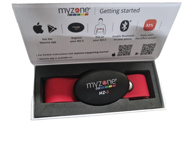 MYZONE MZ-3 MONITORAGGIO frequenza cardiaca con cinturino toracico - Nuovo di zecca EUR 75,91 ...