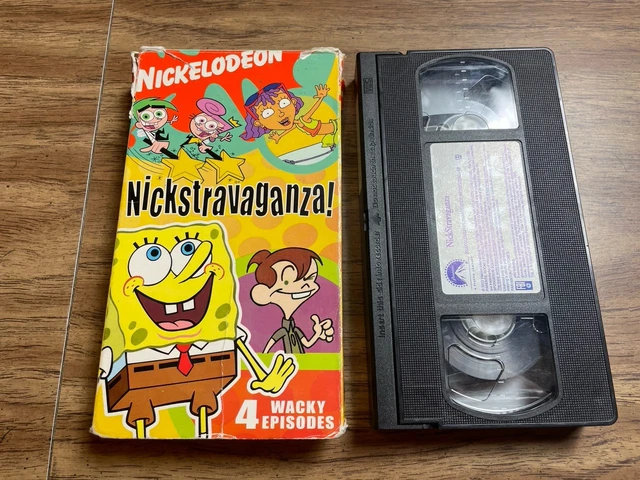 NICKSTRAVAGANZA! VHS 2003 Rare Nickelodeon Chalk Zone Rocket Power ...