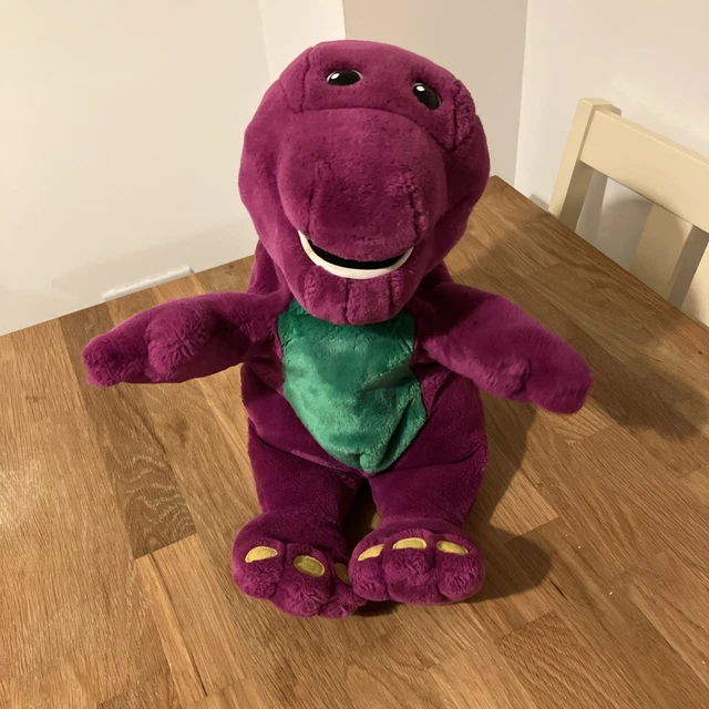 BARNEY THE PURPLE Dinosaur ActiMates Talking Moving Plush 1997 ...